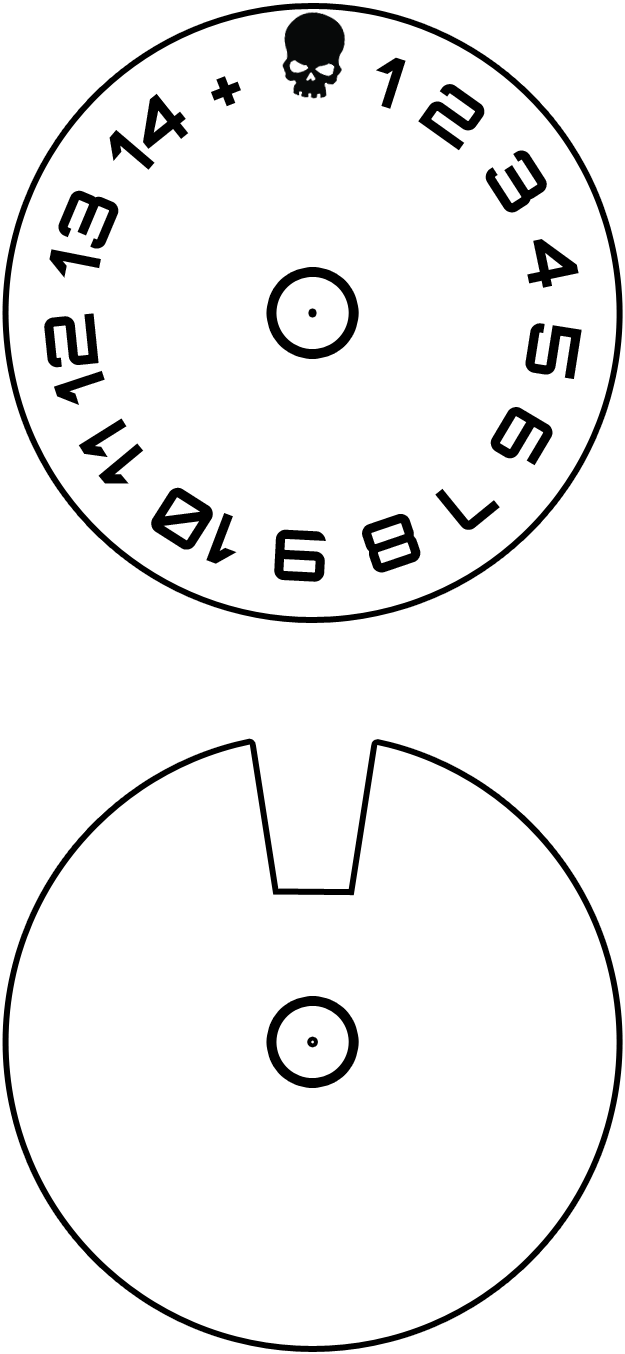 HP Tracking Dials - ArtMesa